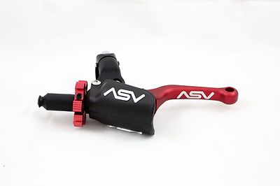 ASV C6 Pro Clutch Red Short Honda CRF250R CRF450R XR200R XR250R years ...