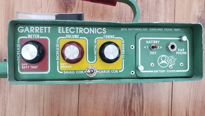 Vintage Garrett coin Hunter BFO metal detector UNTESTED/AS IS | eBay