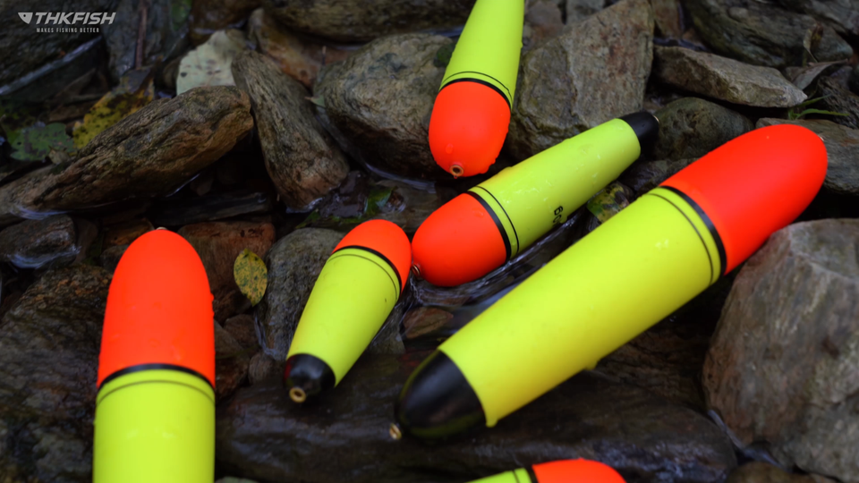 4/6/7inch 4pcs Yellow EVA foam fishing bobbers Sea Fishing Catfish ...