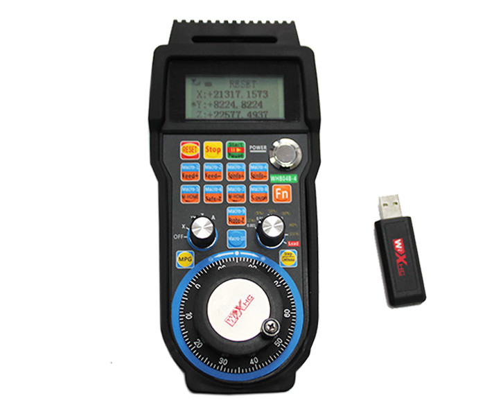 4 Axis CNC Wireless MPG MACH3 Remote Controller Electronic Handwheel ...