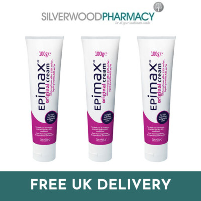 3x Epimax Original Cream 100g - Eczema, Psoriasis | eBay UK