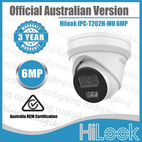 【HiLook Australia】IPC-T262H-MU 2.8mm AI 6MP Mic IP Camera Dual IR | eBay Australia