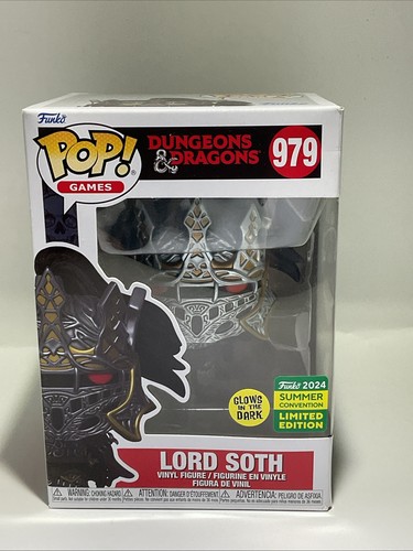 Funko POP! Games Dungeons & Dragons Lord Soth GITD #979 2024 Summer ...