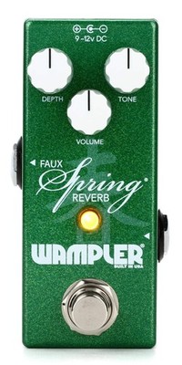 Wampler Mini Faux Spring Reverb Guitar Effects Pedal Version 1 ...