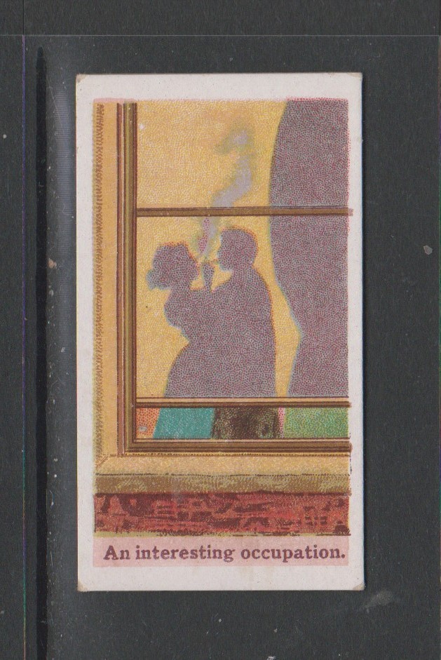 CIGARETTE CARDS Rutter 1905 Comic Phrases - #11 An Interesting ...