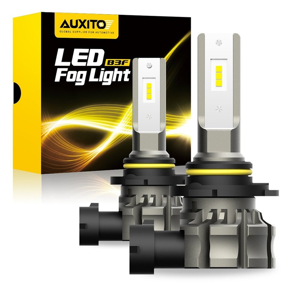 AUXITO 2/4x H10 LED Fog Light Bulb DRL Driving Lamp White 6000K High ...
