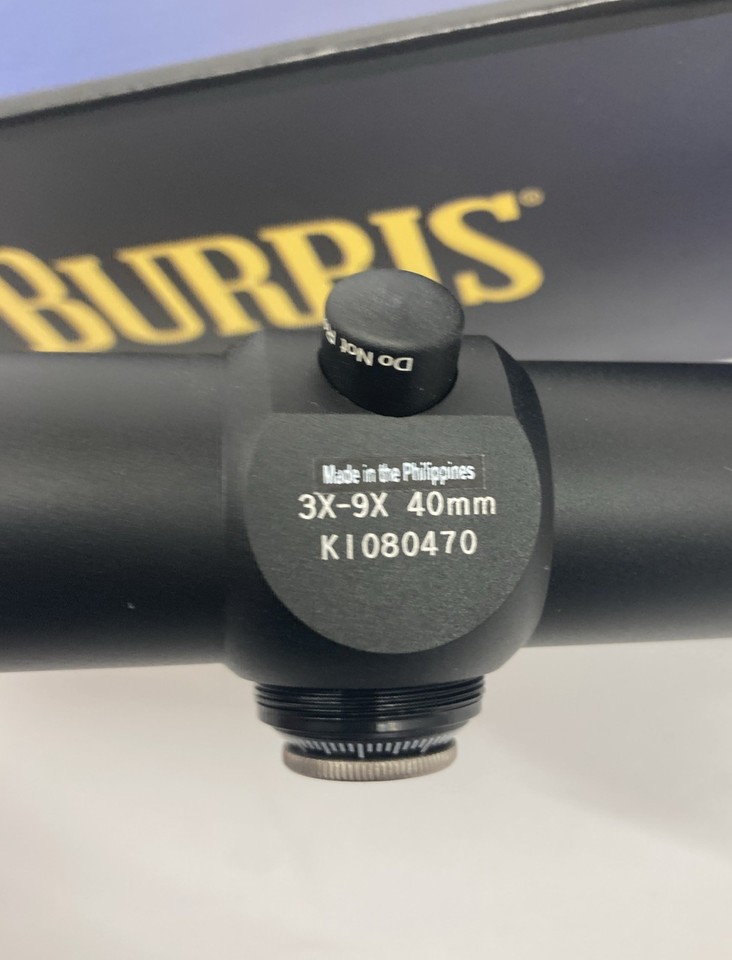 Burris 3X-9X-40mm Fullfield 30 Riflescope 3P4 Reticle Matte Black ...