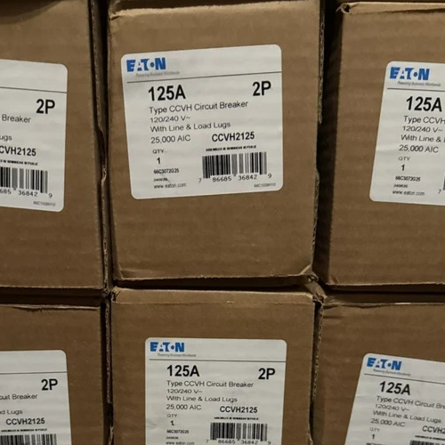 NEW Eaton CCVH2125 Main Circuit Breaker 125A 2P 120/240V Type CCV | eBay