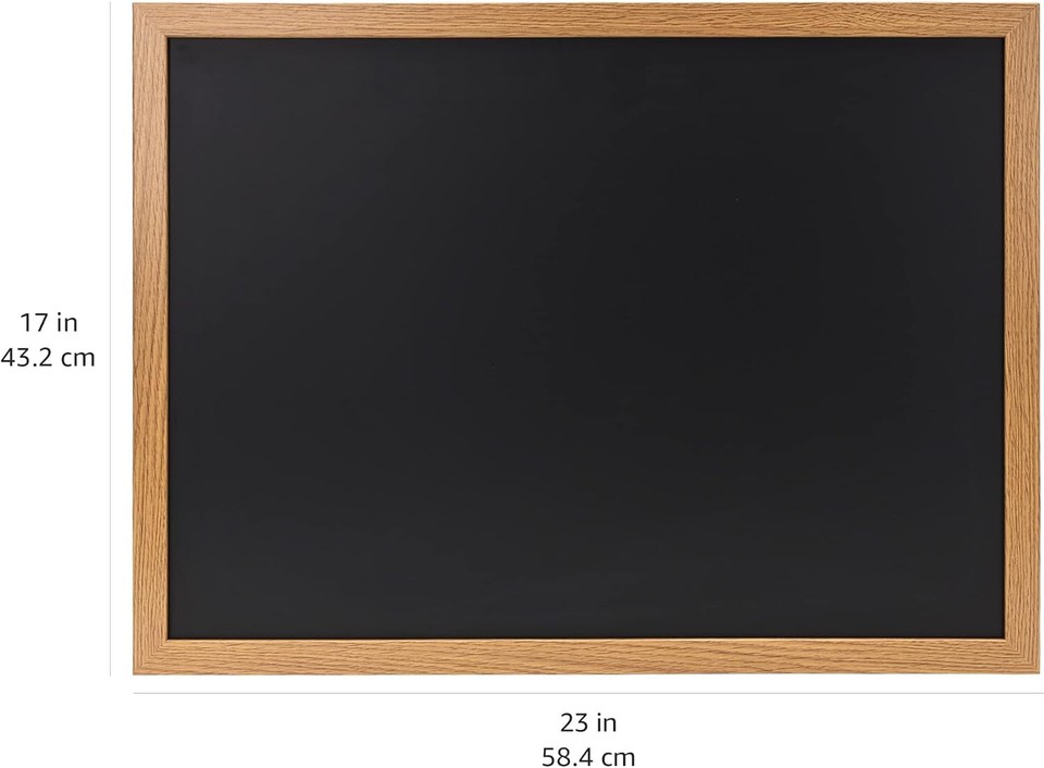 Chalkboard, 17 x 23 Inches Amazon Basics, Magnetic *NEW IN BOX* | eBay