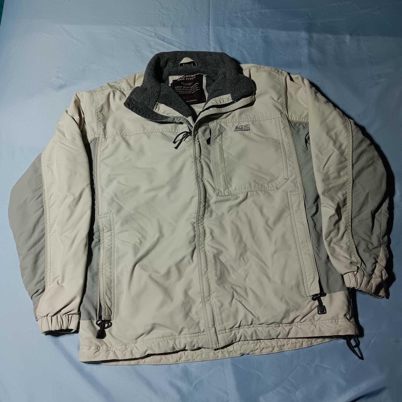 Vintage 2000s Y2K Abercrombie Fitch A92 Fleece Lined Snowboard Ski ...