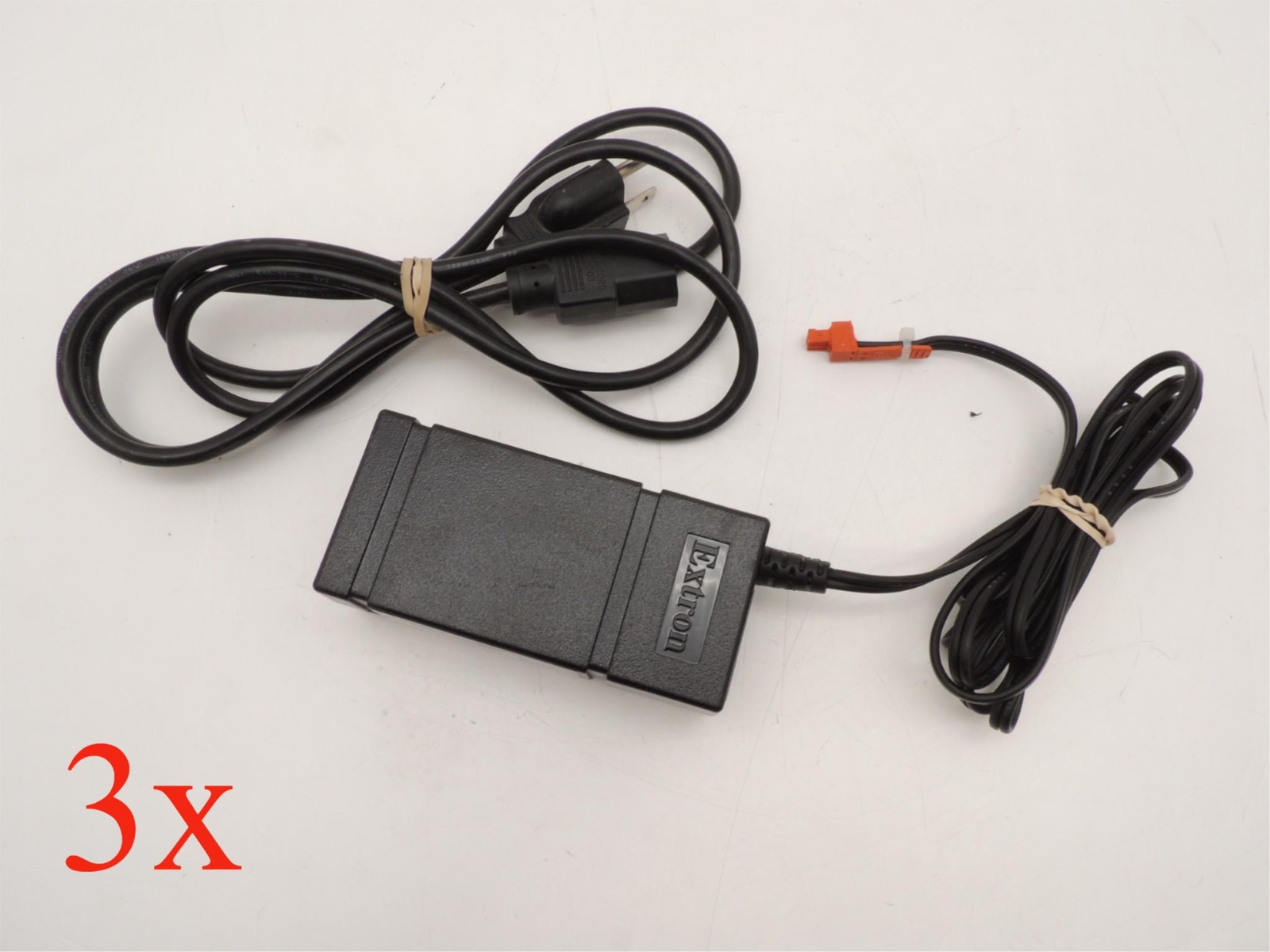 Lot of 3 Extron Power Adapter Power Supply 12V DC 1A HU10493-9001A W ...