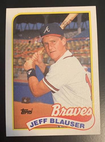 1989 Topps Jeff Blauser #83 | eBay