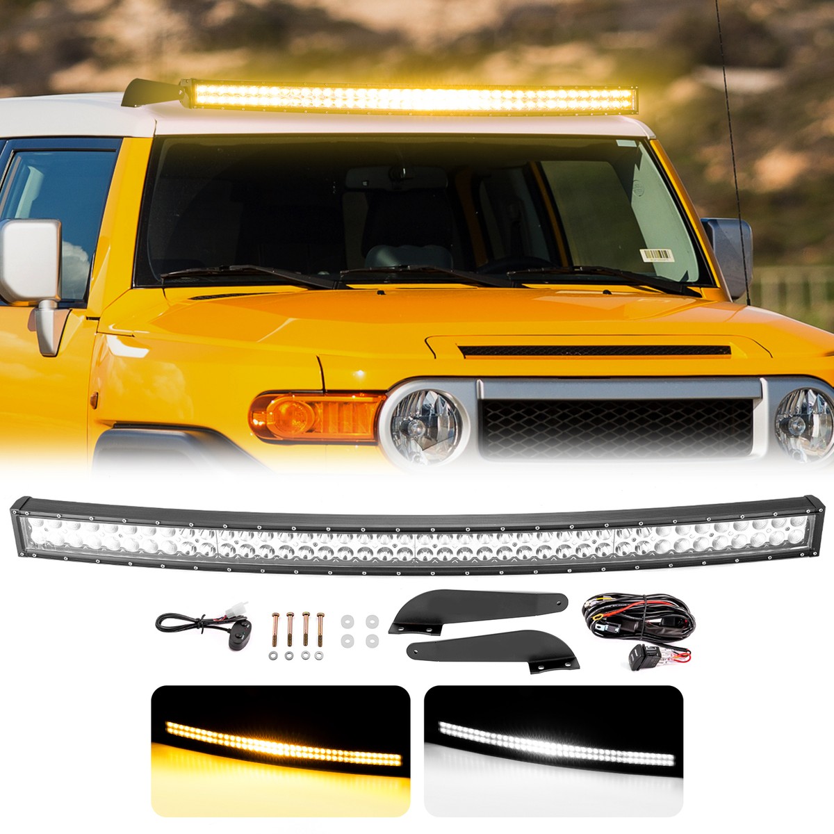 Roof Light Bar Fj Cruiser For Land Cruiser Prado 250 J250 LC250 2024