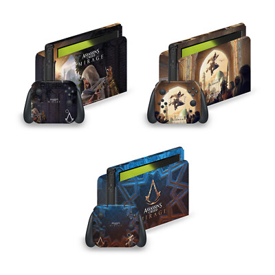 ASSASSIN'S CREED MIRAGE GRAPHICS VINYL SKIN FOR NINTENDO SWITCH OLED ...