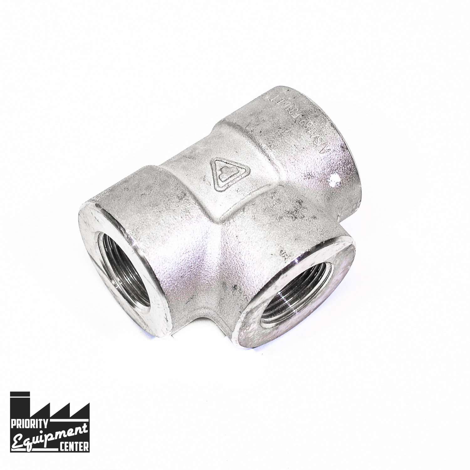 1" FNPT Tee 3000# Threaded 316 Stainless Steel | eBay