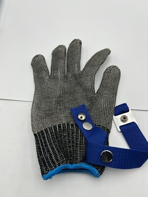 (1 Pair)Antikutt-Hanske Cut Resistant Glove Stainless Steel Mesh Metal NR.650.24 | eBay
