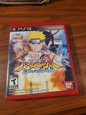 Naruto Shippuden Ultimate Ninja Storm Generations CBI PS3 PlayStation 3 ...