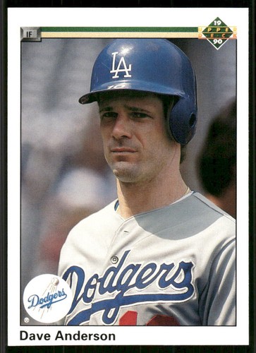 1990 Upper Deck #510 Dave Anderson | eBay