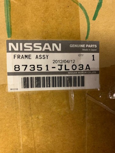 Infiniti G37 2009-2010 Frame Assembly Driver Side Front 87351-JL03A | eBay