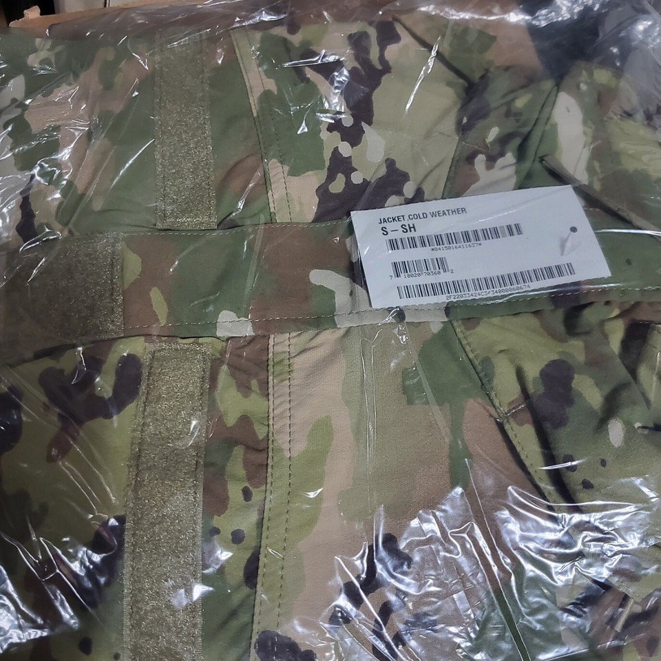 USGI ECWCS GEN III Multicam Soft Shell Jacket OCP small short Level 5 ...