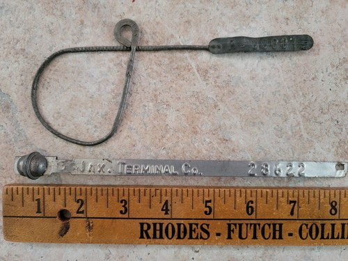 Vintage ACL Jacksonville Terminal Company Railroad Tag Atlantic Coast ...