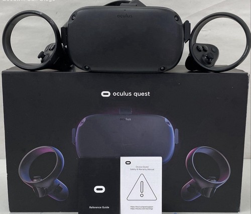 Meta Oculus Quest 1 64 GB Standalone VR, Controllers, In Box, Tested ...
