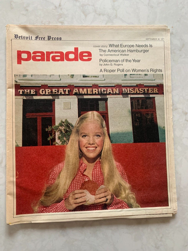Parade magazine, September 26, 1971 | eBay