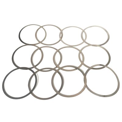 Barrel Shim Nuts Free Float Spacers Adjustment .001 .002 .004 Thick (12 ...