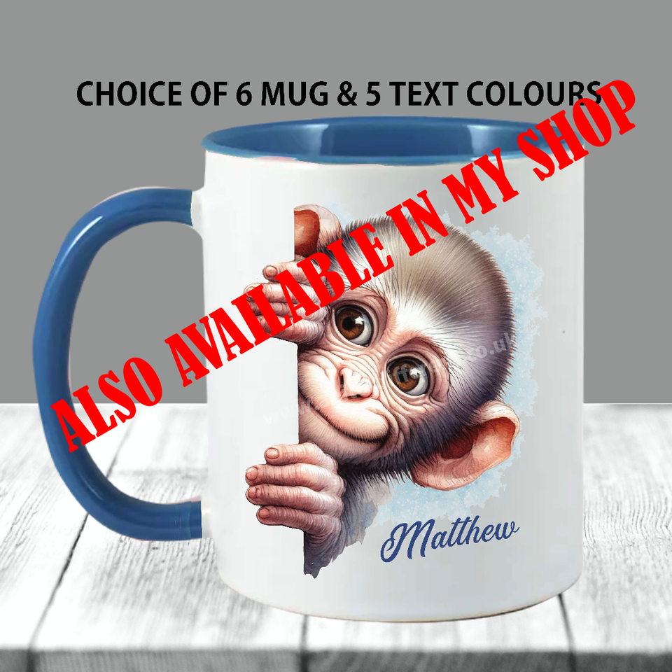 Personalised Seagull Mug, Seagull cup gift, Bird present, for her, for ...