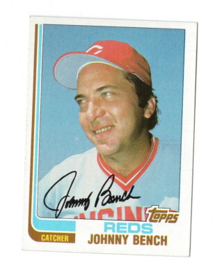 1982 Topps #400 Johnny Bench VG/Ex | eBay