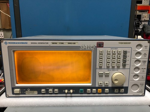 Rohde & Schwarz (R&S) SMIQ03B Signal Generator, 300KHz-3.3GHz | eBay
