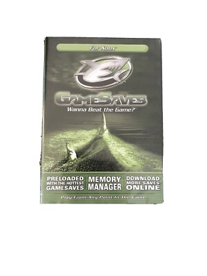 GameShark Game Saves for Xbox - complete w/ manual disc & product key ...