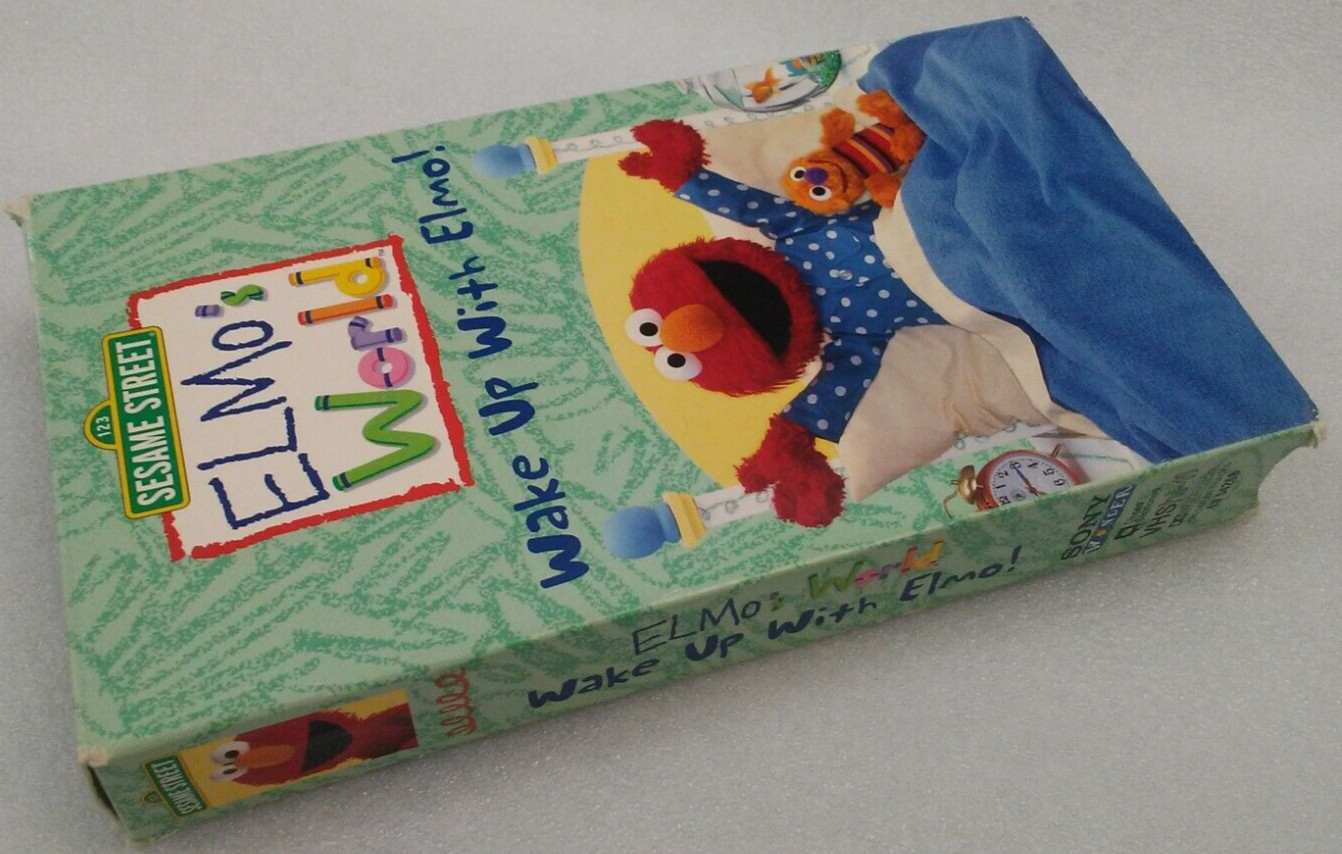 VHS Sesame Street - Elmos World - Wake Up | Grelly USA
