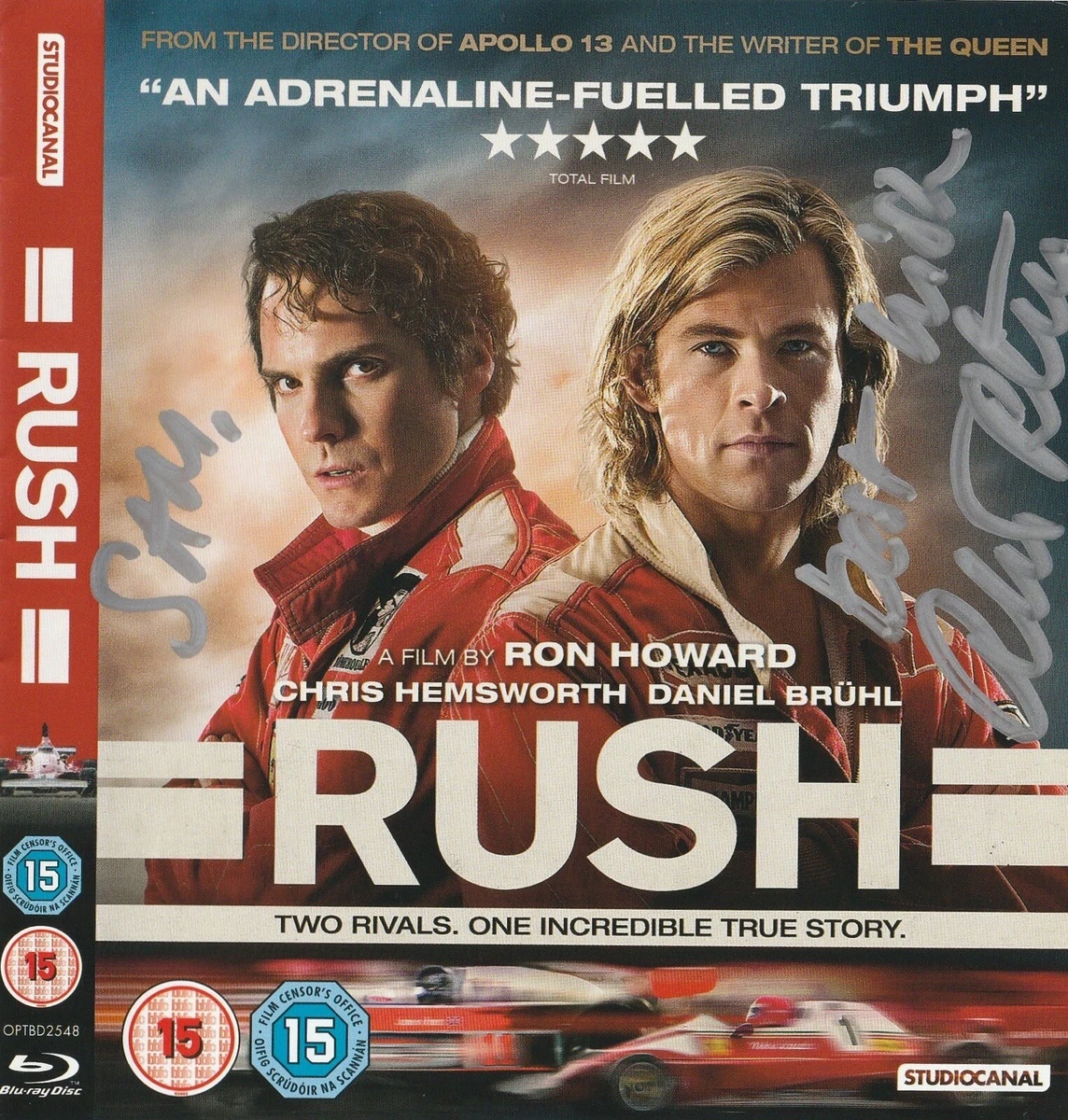 Rush Blu Ray Cover