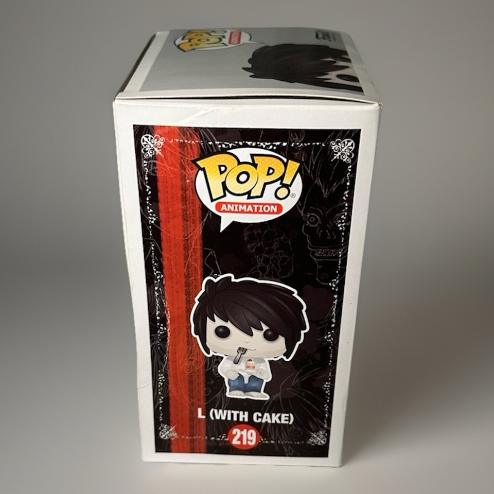 Funko Pop! Death Note L (With Cake) Hot Topic Exclusive Vinyl Figure ...