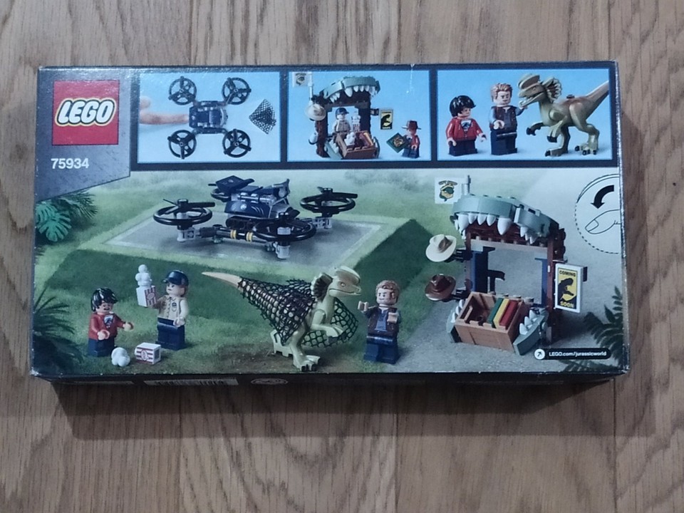 LEGO JURASSIC WORLD 75934 DILOPHOSAURE EN LIBERTÉ neuf | eBay UK