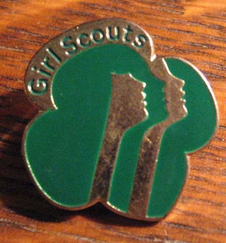 Girl Scouts America Pins - GSA World Trefoil Membership Pin Scouting ...