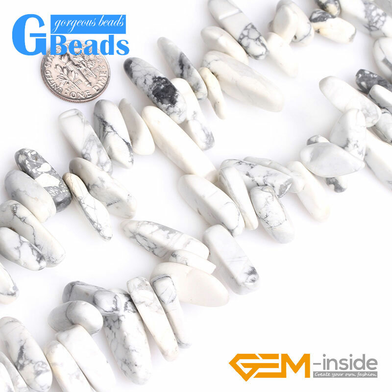 Natural Stones Irregular Spike Stick Beads For Jewelry Making Free ...