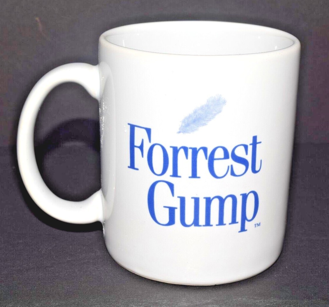 DAKIN 1994 FORREST GUMP Movie Coffee Mug Cup Life is Like A Box of ...
