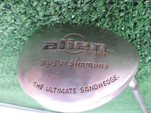 Pat Simmons Alien Sport The Ultimate Sand Wedge RH Hydro-Power Steel ...