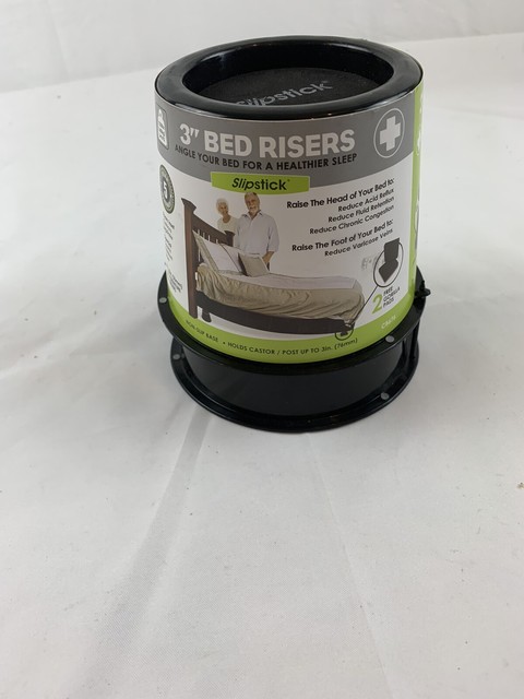 Slipstick CB676 3 Inch Incline Bed Risers for Acid Reflux 4 Piece Set ...