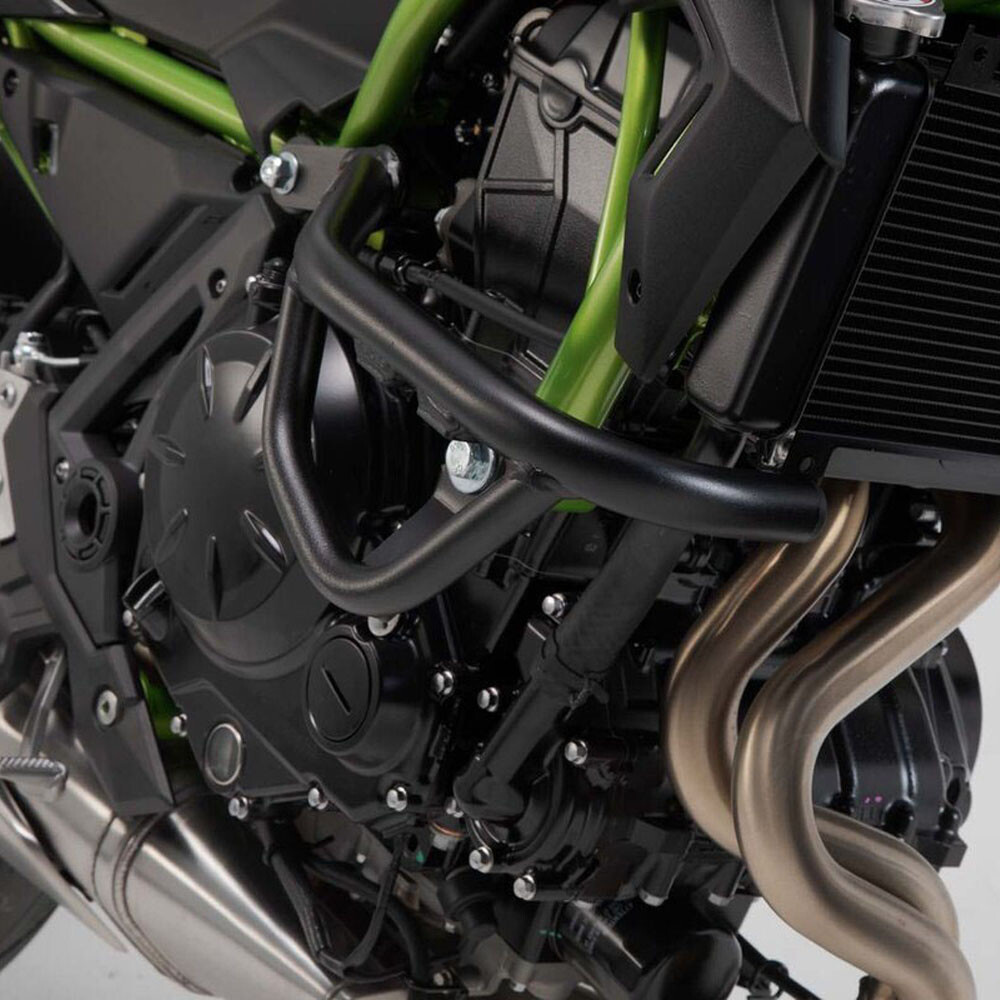 Black Engine Guard Crash Bar Falling Protection For KAWASAKI Z650 ...