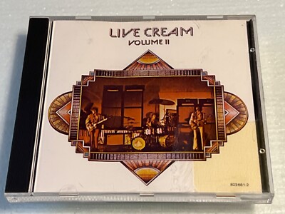 Cream - Live Cream Volume II CD WEST GERMANY PDO PRESSING ERIC CLAPTON ...