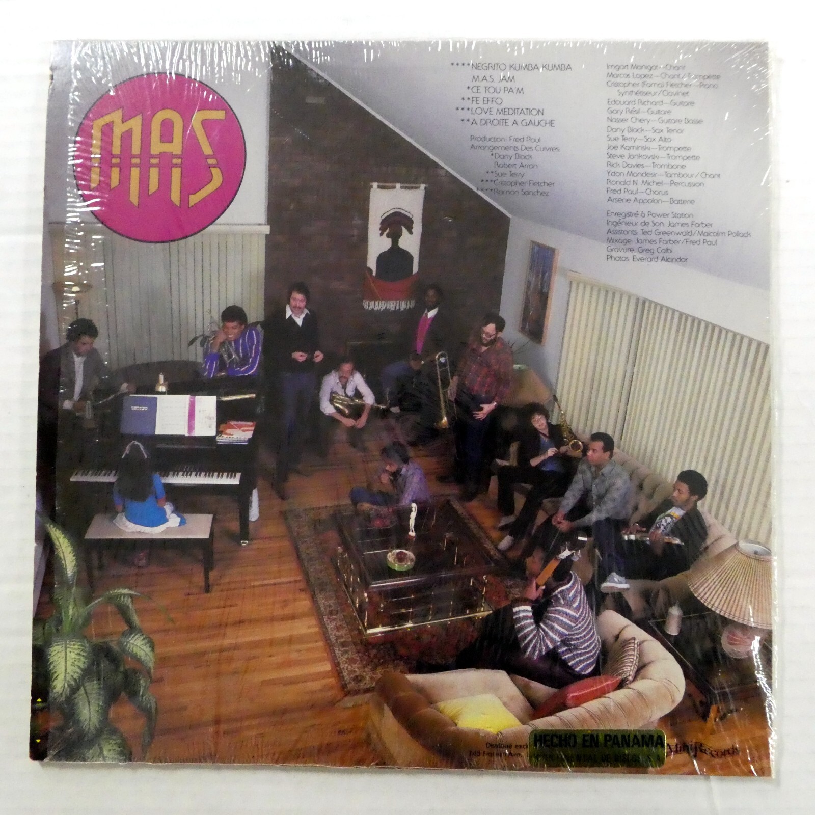 MINI ALL STARS Change Le Beat LP 1983 latin Compas Reggae Disco VG+ ...