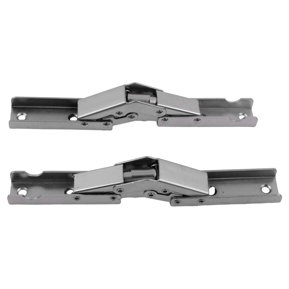 Hinges Folding Hinges Hinges Brackets Screws Self-Locking Silver 2Pcs ...