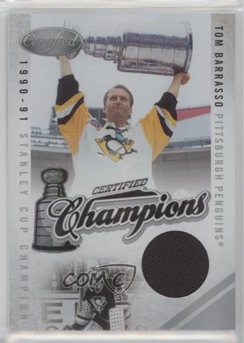 2010-11 Certified Certified Champions Materials 65/99 Tom Barrasso #22 ...