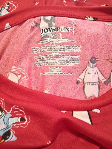 Joyspun Women’s Long Sleeve Tee and Jogger Pants Pajama Set, 2-Piece ...