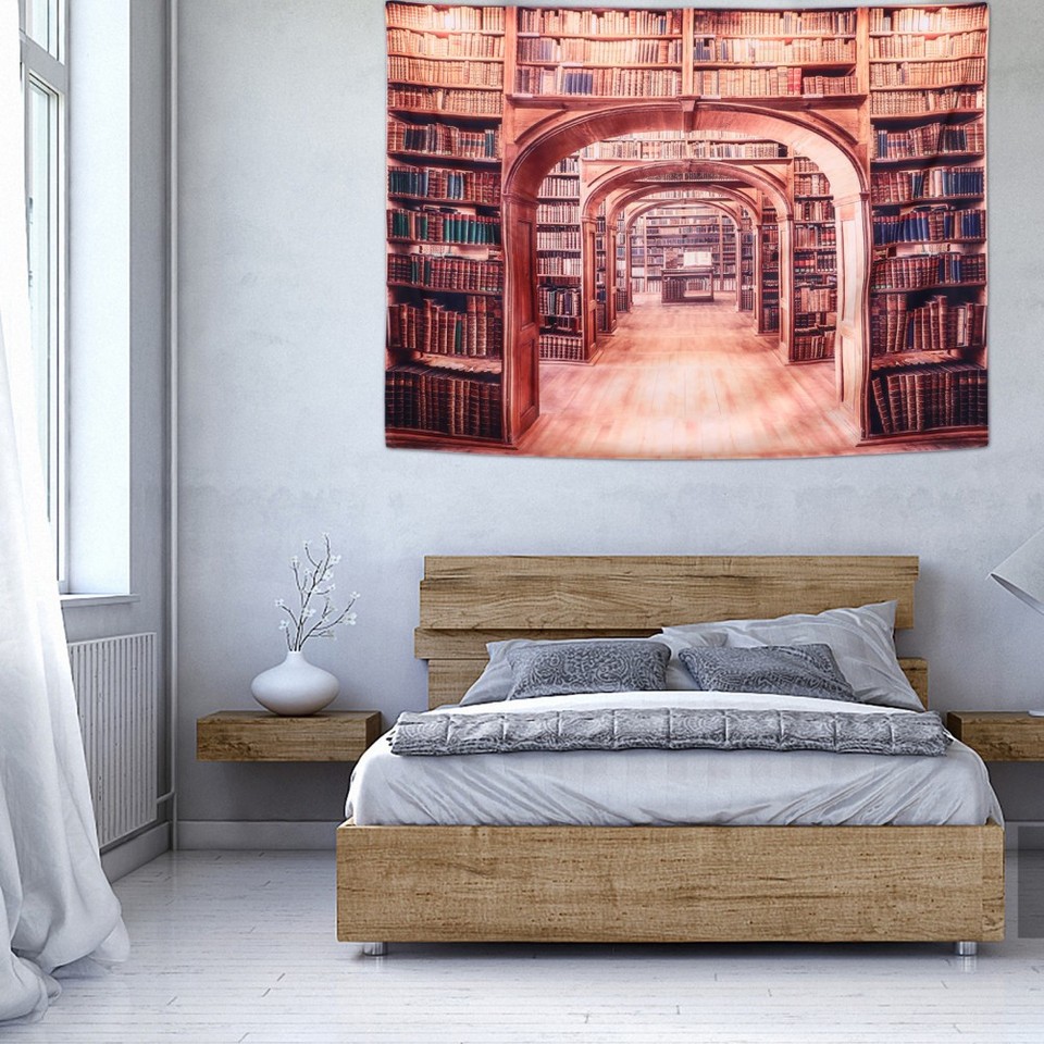 1Pc Creative Background Cloth Polyester Tapestry Wall Hanging Decor ...