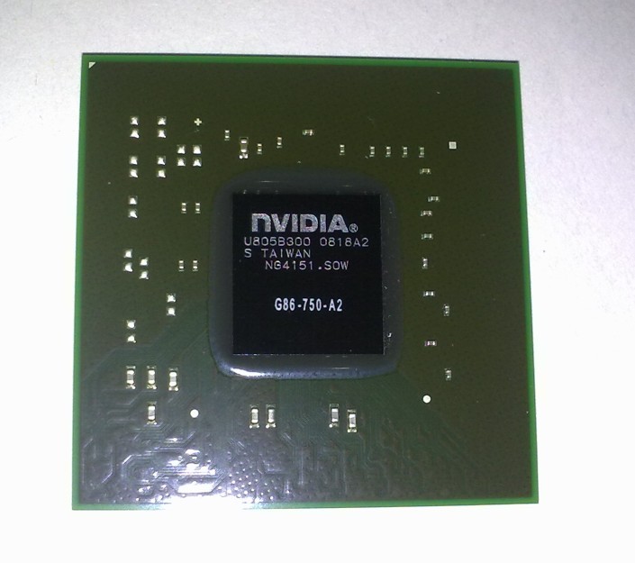 100% New nVIDIA GeForce G86-750-A2 GPU BGA Chipset With balls for ...