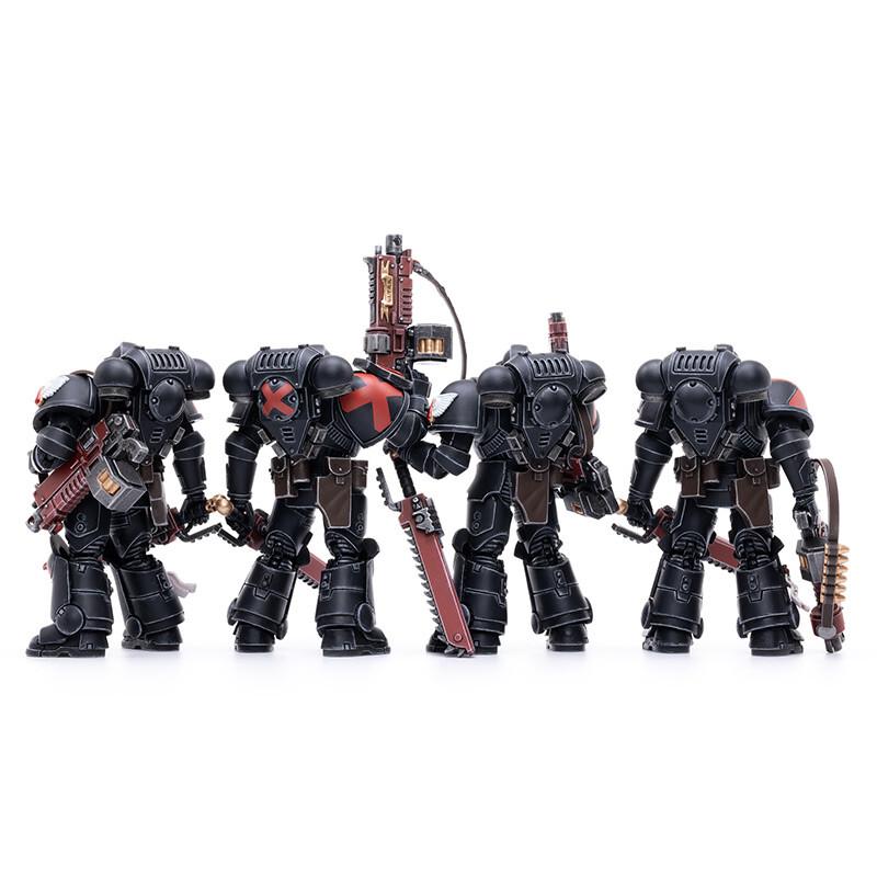 JOYTOY Warhammer 40k Blood Angels Death Company Intercessors 1:18 ...